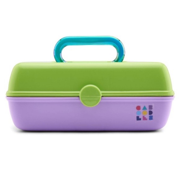Caboodles | Bags | Nwt Caboodles Makeup Organizer Neon Green Over Lilac ...